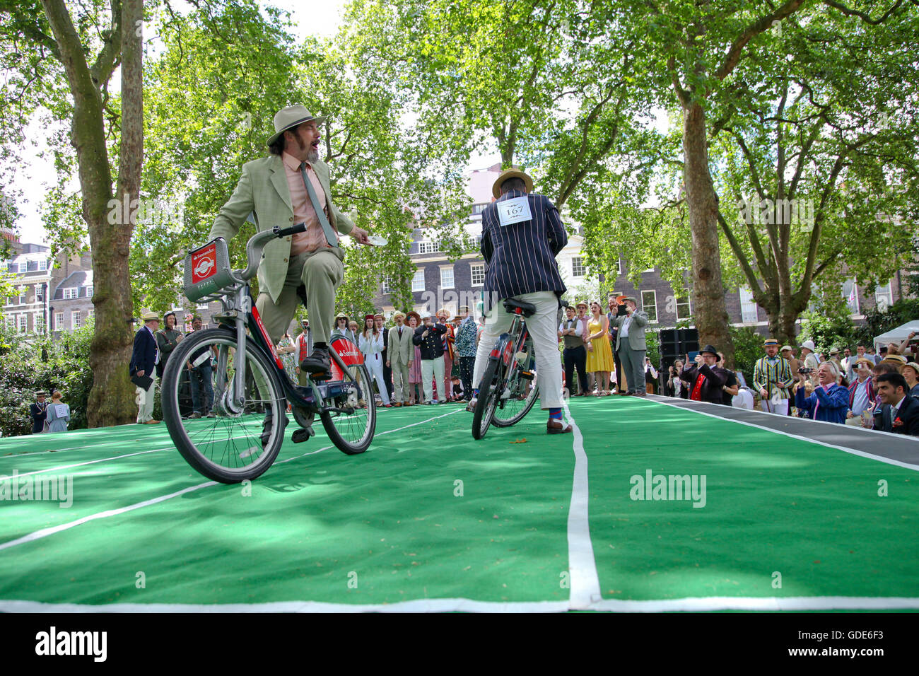 Bedford Square, London, UK. 16th July, 2016. The Chap Olympiad ...