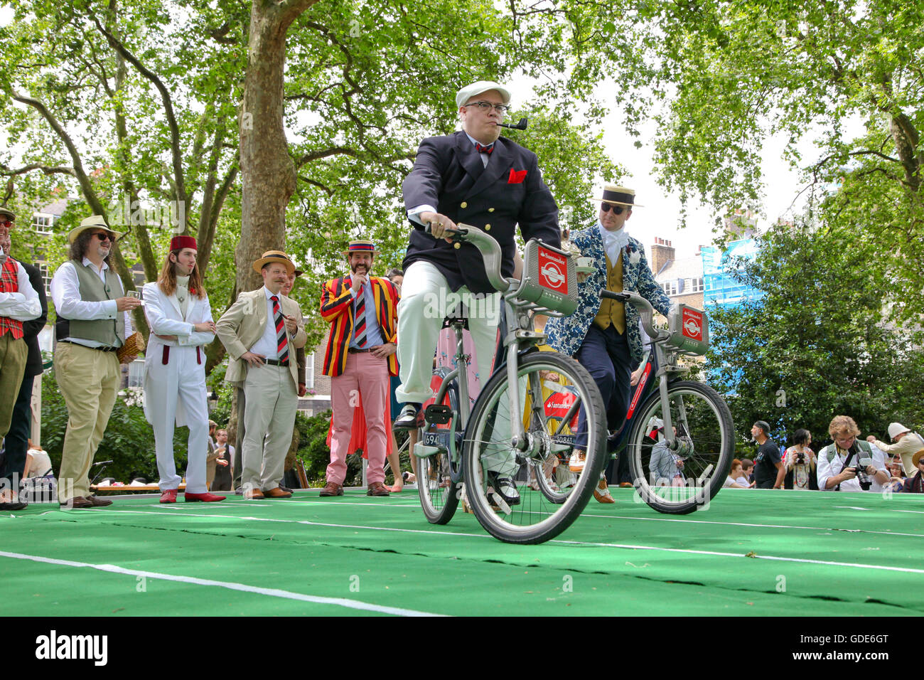 Bedford Square, London, UK. 16th July, 2016. The Chap Olympiad ...