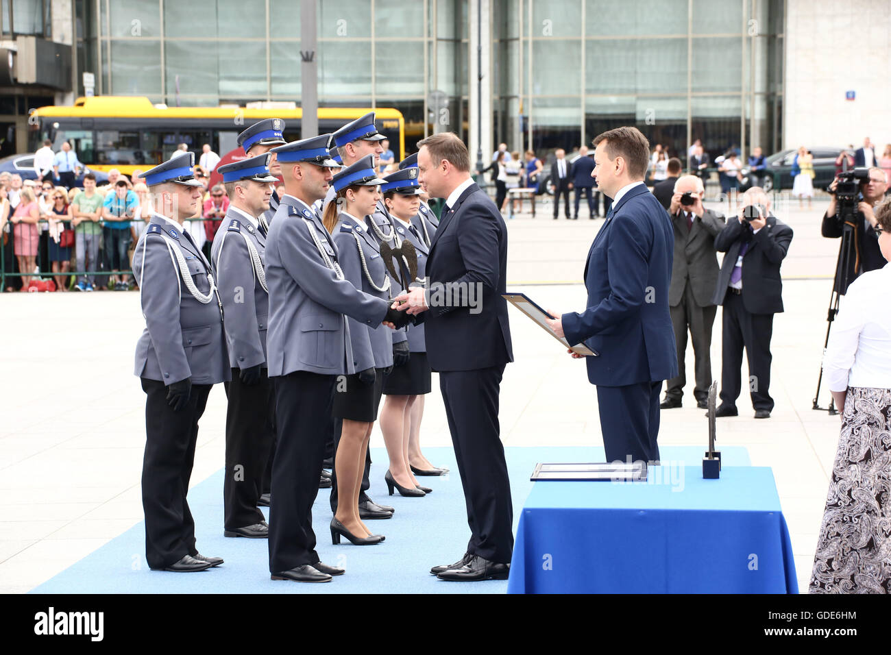 Poland: Police Celebration Day Stock Photo - Alamy