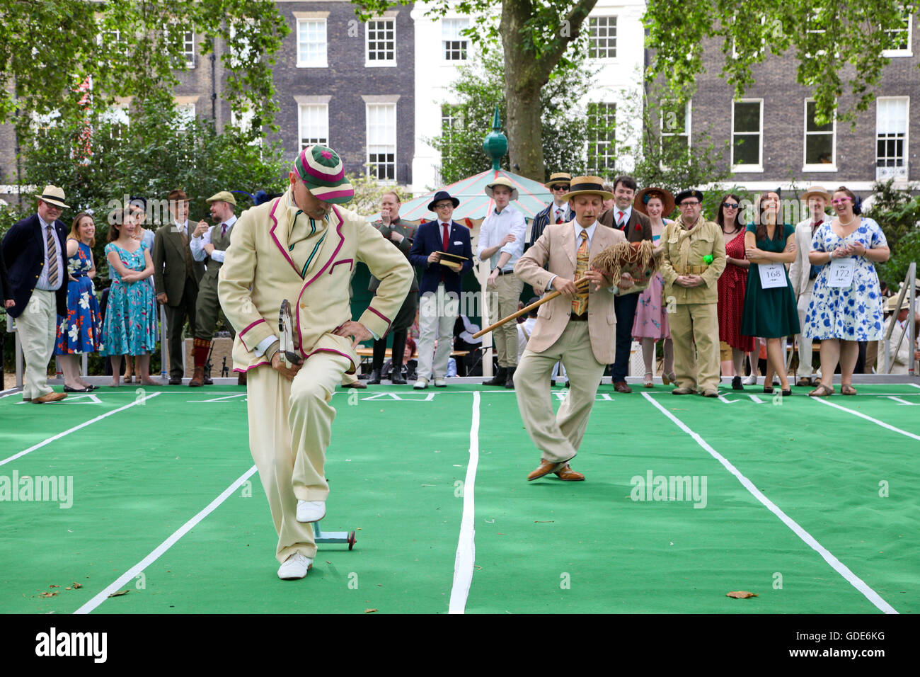 Bedford Square, London, UK. 16th July, 2016. The Chap Olympiad ...