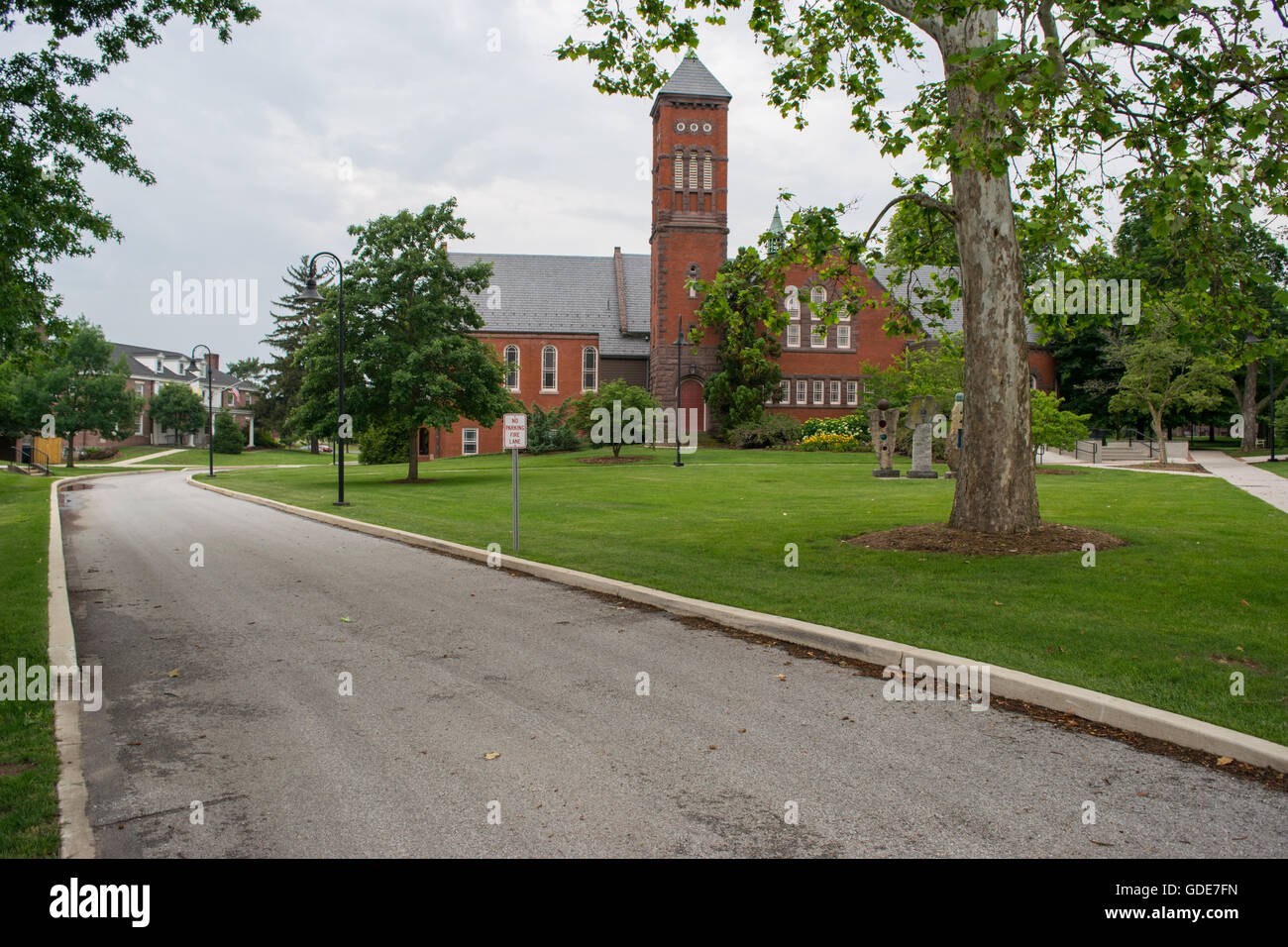 Gettysburg College on a Summer Day Stock Photo - Alamy