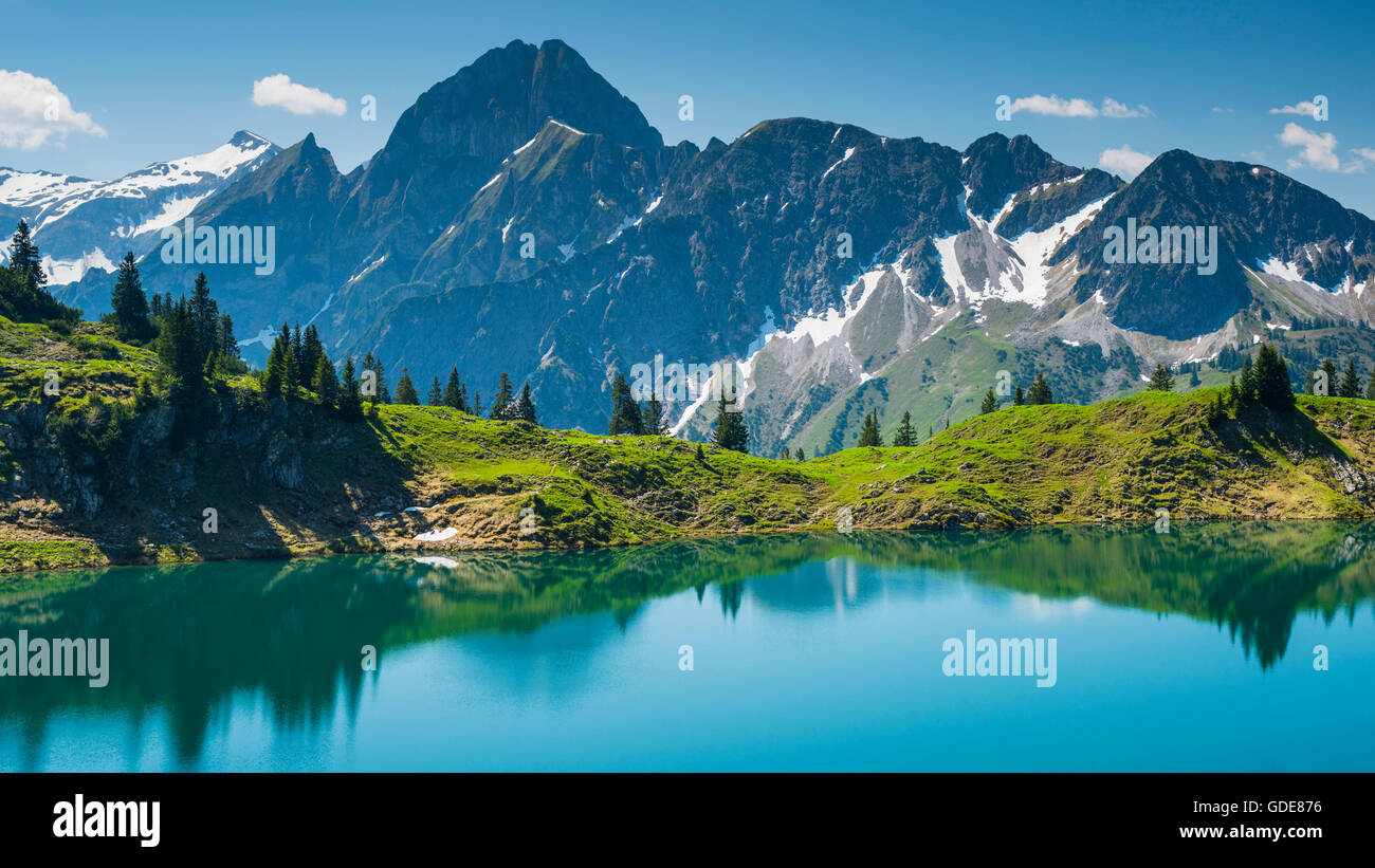 Seealpsee,Allgäu Alps,Allgäu,Bavaria,Germany,Europe Stock Photo ...