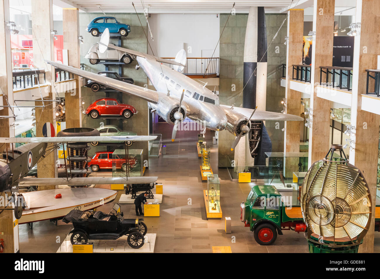 England,London,Kensington,Science Museum,Interior View Stock Photo - Alamy