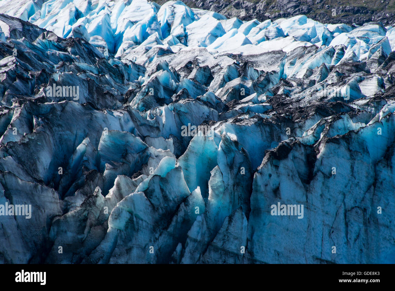 Johns Hopkins glacier,glacier bay,national park,Alaska,USA,glacier,ice ...