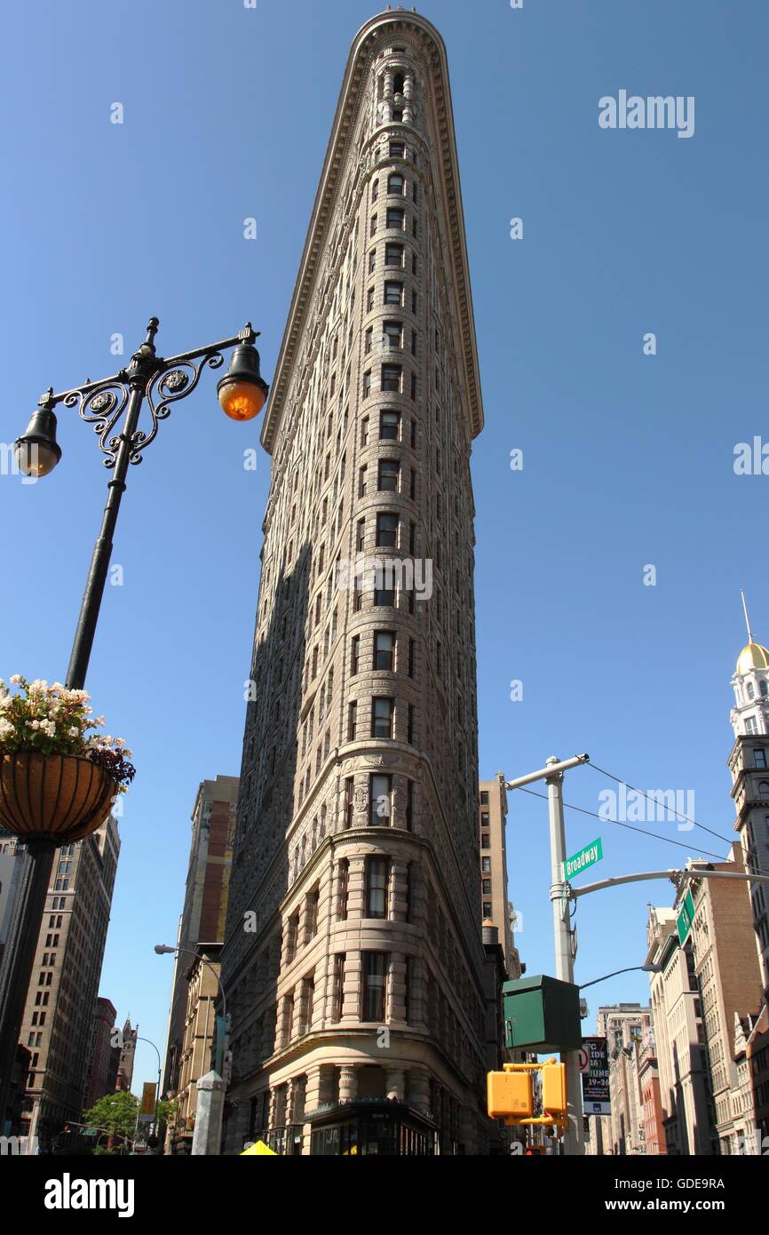 NEW YORK, USA: Flat Iron building Stock Photo - Alamy
