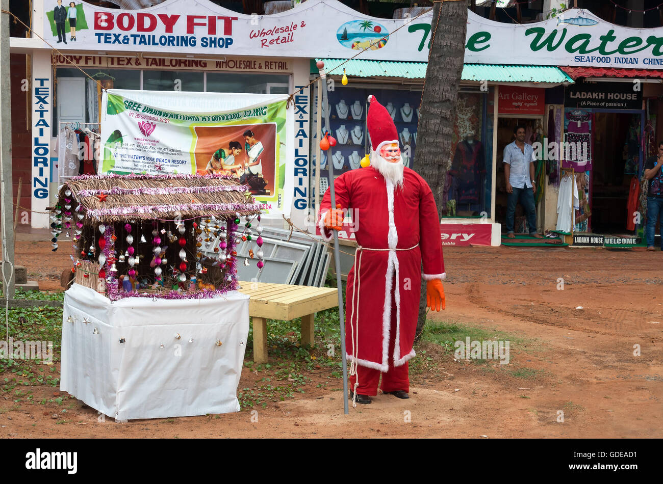 India santa claus hi-res stock photography and images - Alamy