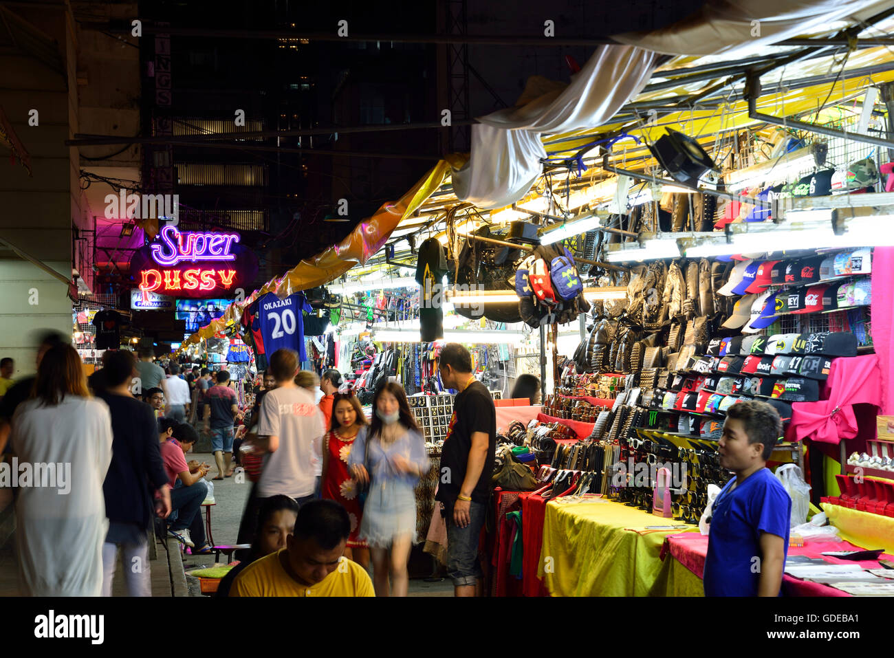 Patpong night market, Bangkok, Thailand Stock Photo - Alamy