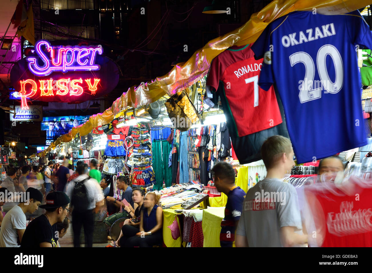 Patpong night market hi-res stock photography and images - Alamy