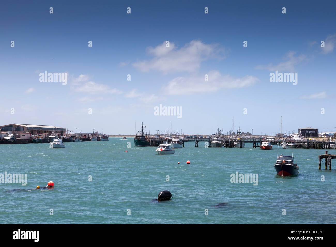 Bluff harbour port bluff new hi-res stock photography and images - Alamy