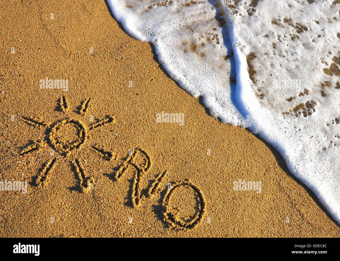 Rio beach background Stock Photo - Alamy