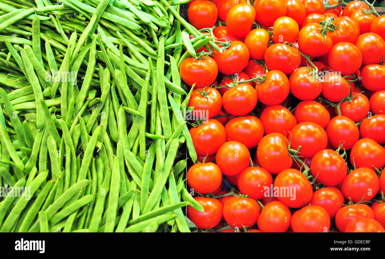 Fresh vegetables. Food market Stock Photo - Alamy
