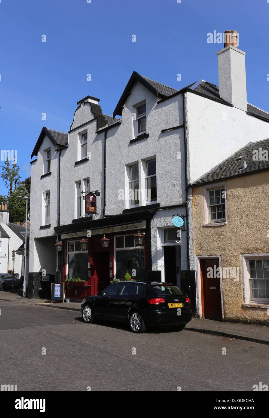 The Tappit Inn Dunblane Stirlingshire Scotland July 2016 Stock Photo ...