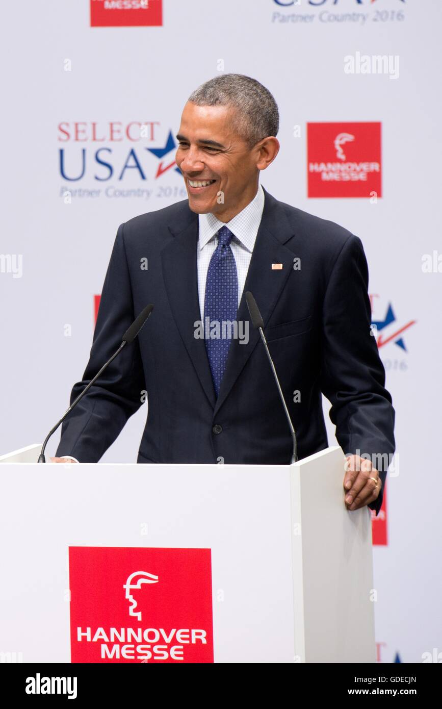 U.S President Barack Obama during a joint press conference with German ...