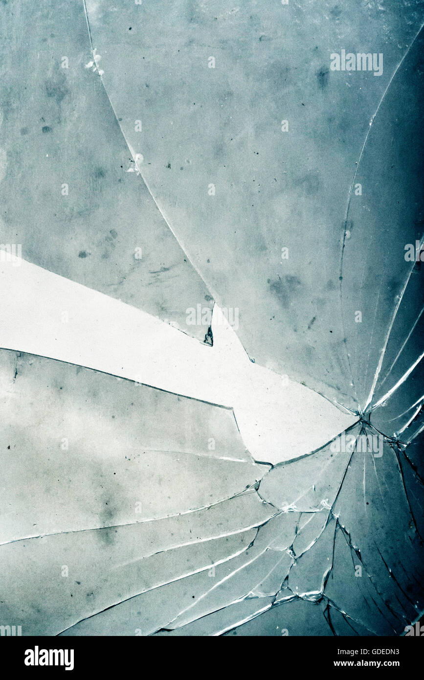 Broken shattered glass hi-res stock photography and images - Alamy