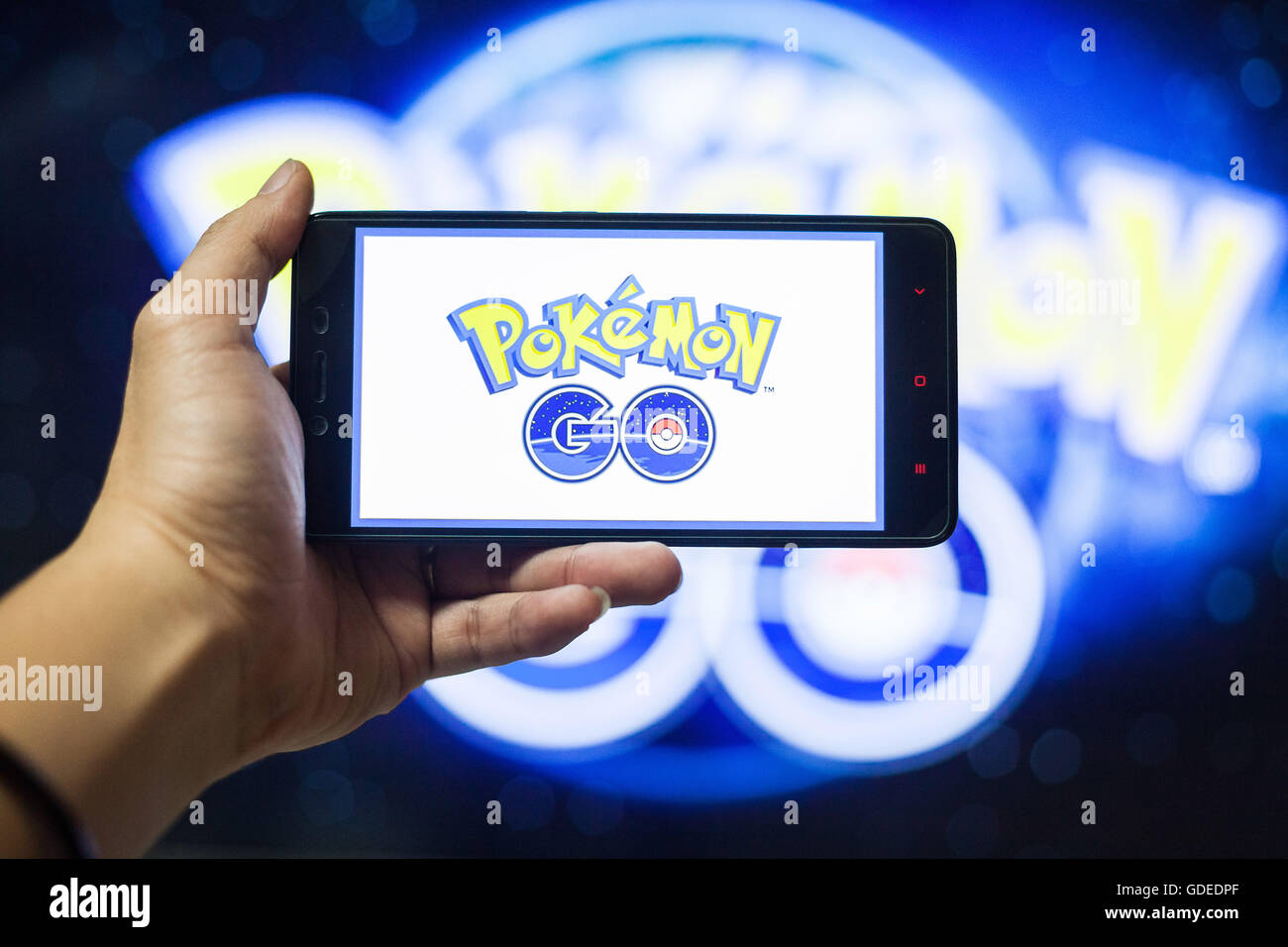 Pokemon go plus hi-res stock photography and images - Alamy
