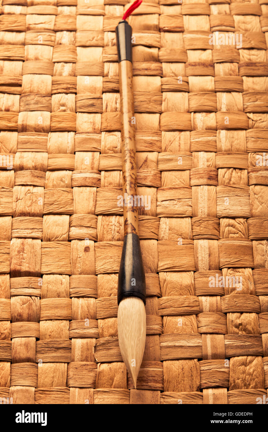 Chinese writing brush hi-res stock photography and images - Alamy