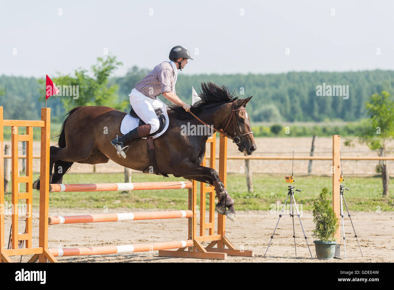 Man riding a horse hi-res stock photography and images - Alamy