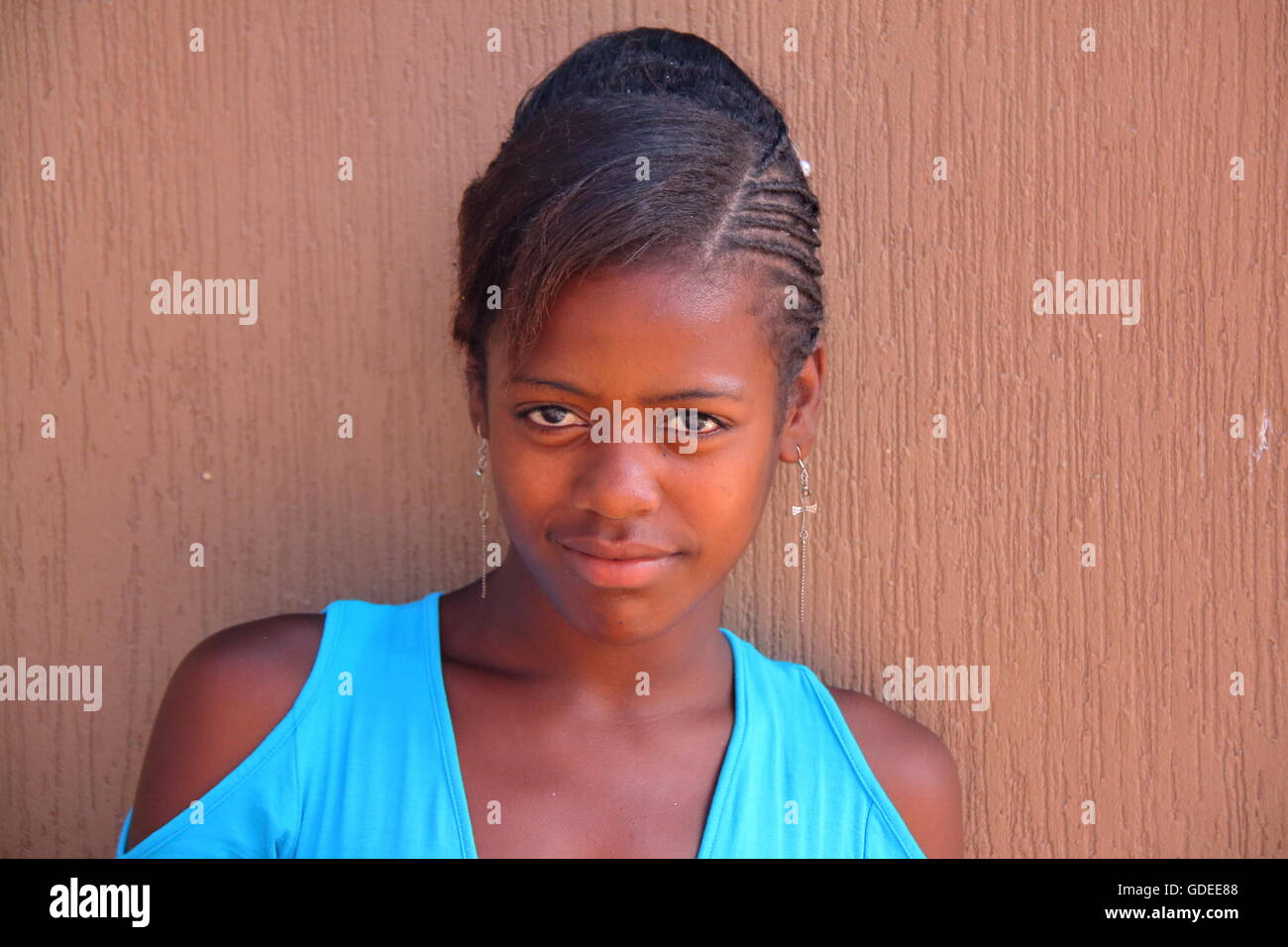 Mauritius girl portrait hi-res stock photography and images - Alamy