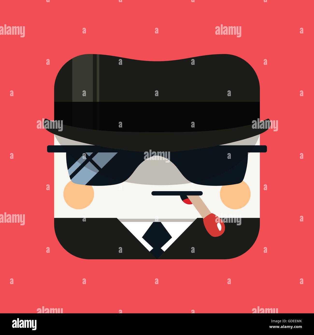 Crime shadows Stock Vector Images - Alamy
