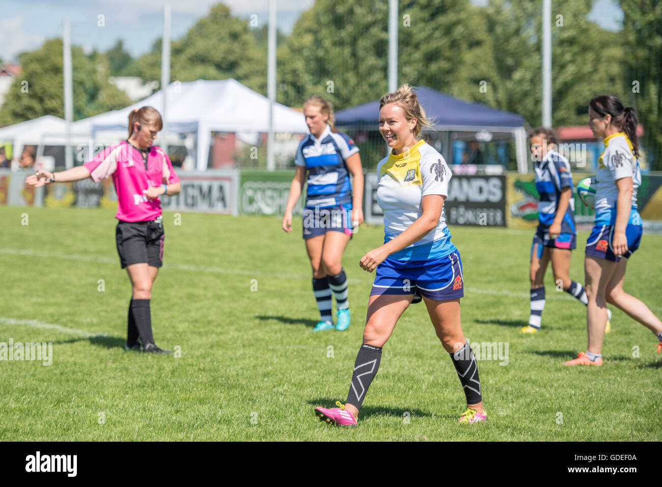 Swedish championships in Rugby 7’s in during Swedish championship week ...