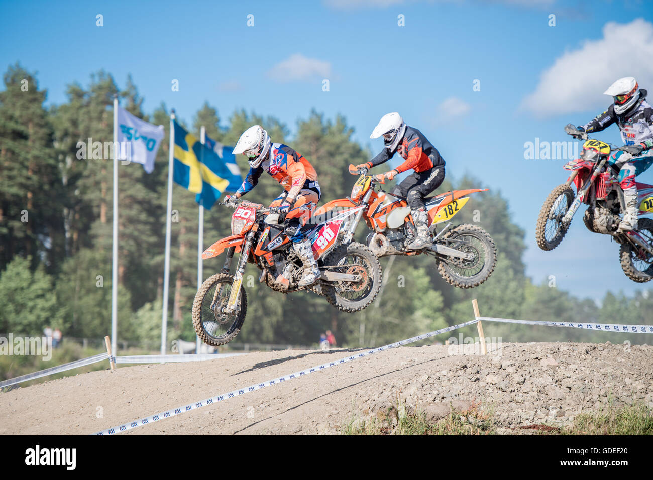 Swedish championship in Superenduro at Kråkvilan motor stadium in ...
