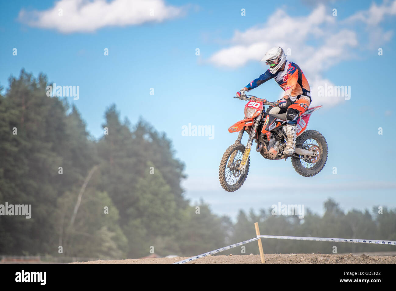 Swedish championship in Superenduro at Kråkvilan motor stadium in ...