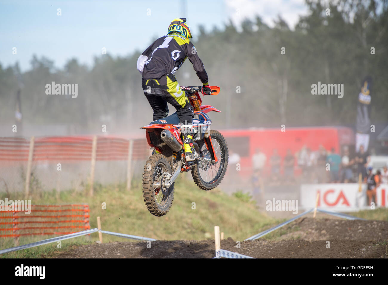 Swedish championship in Superenduro at Kråkvilan motor stadium in ...