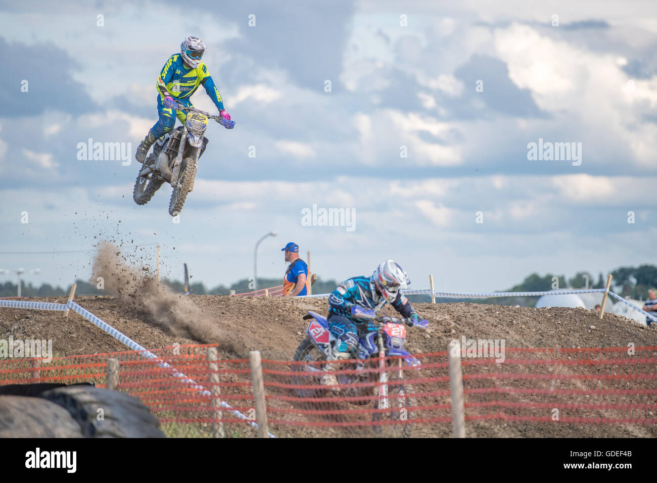 Swedish championship in Superenduro at Kråkvilan motor stadium in ...