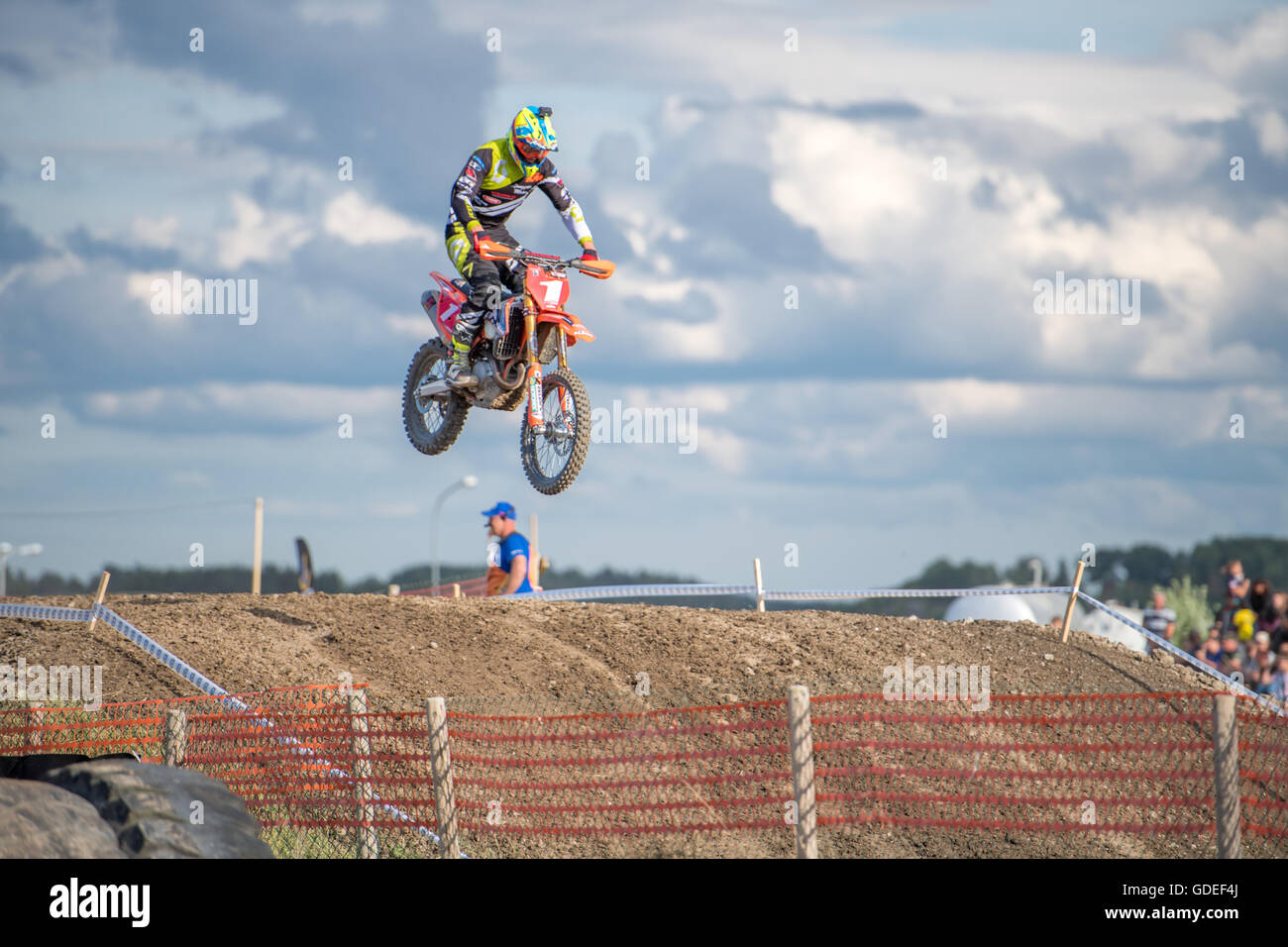Swedish championship in Superenduro at Kråkvilan motor stadium in ...