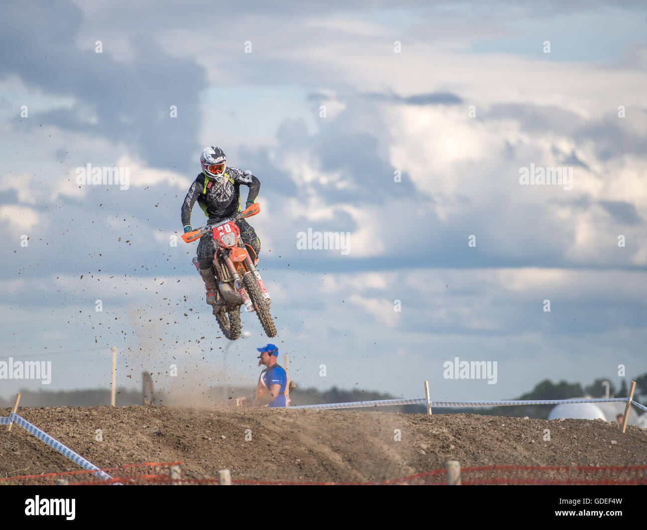 Swedish championship in Superenduro at Kråkvilan motor stadium in ...