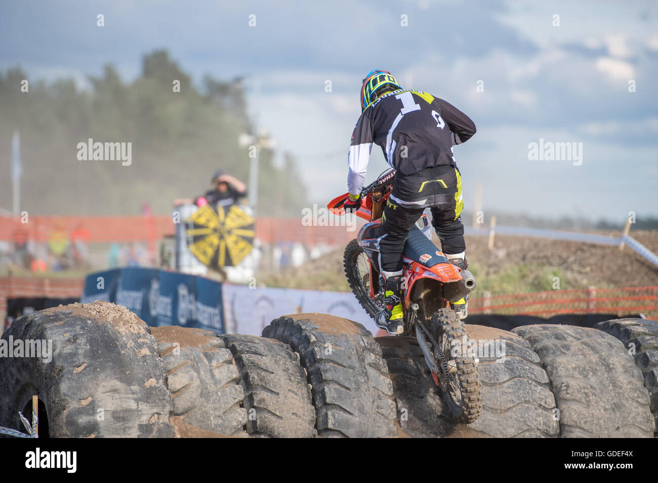 Swedish championship in Superenduro at Kråkvilan motor stadium in ...