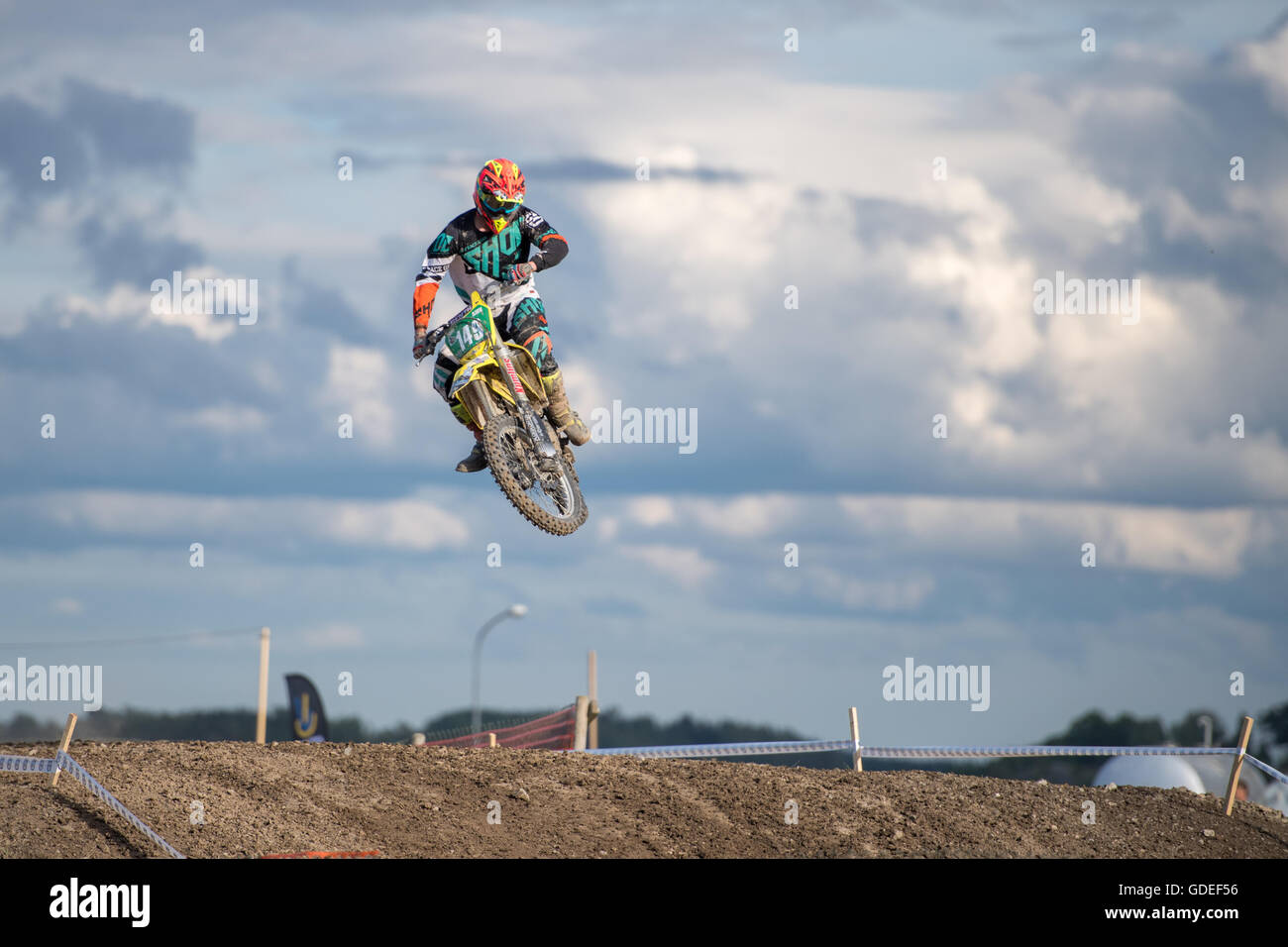 Swedish championship in Superenduro at Kråkvilan motor stadium in ...