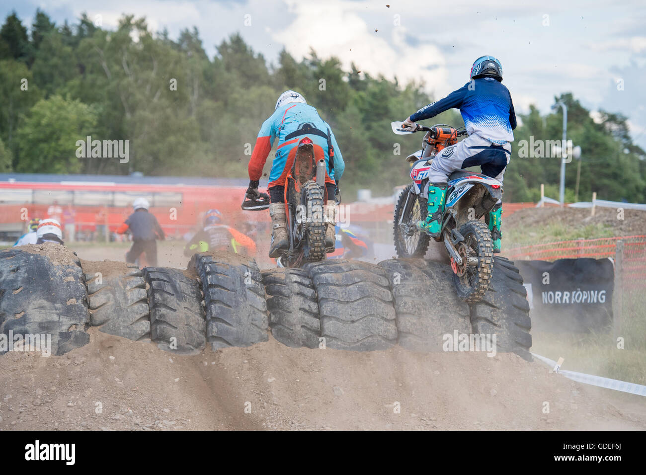 Swedish championship in Superenduro at Kråkvilan motor stadium in ...