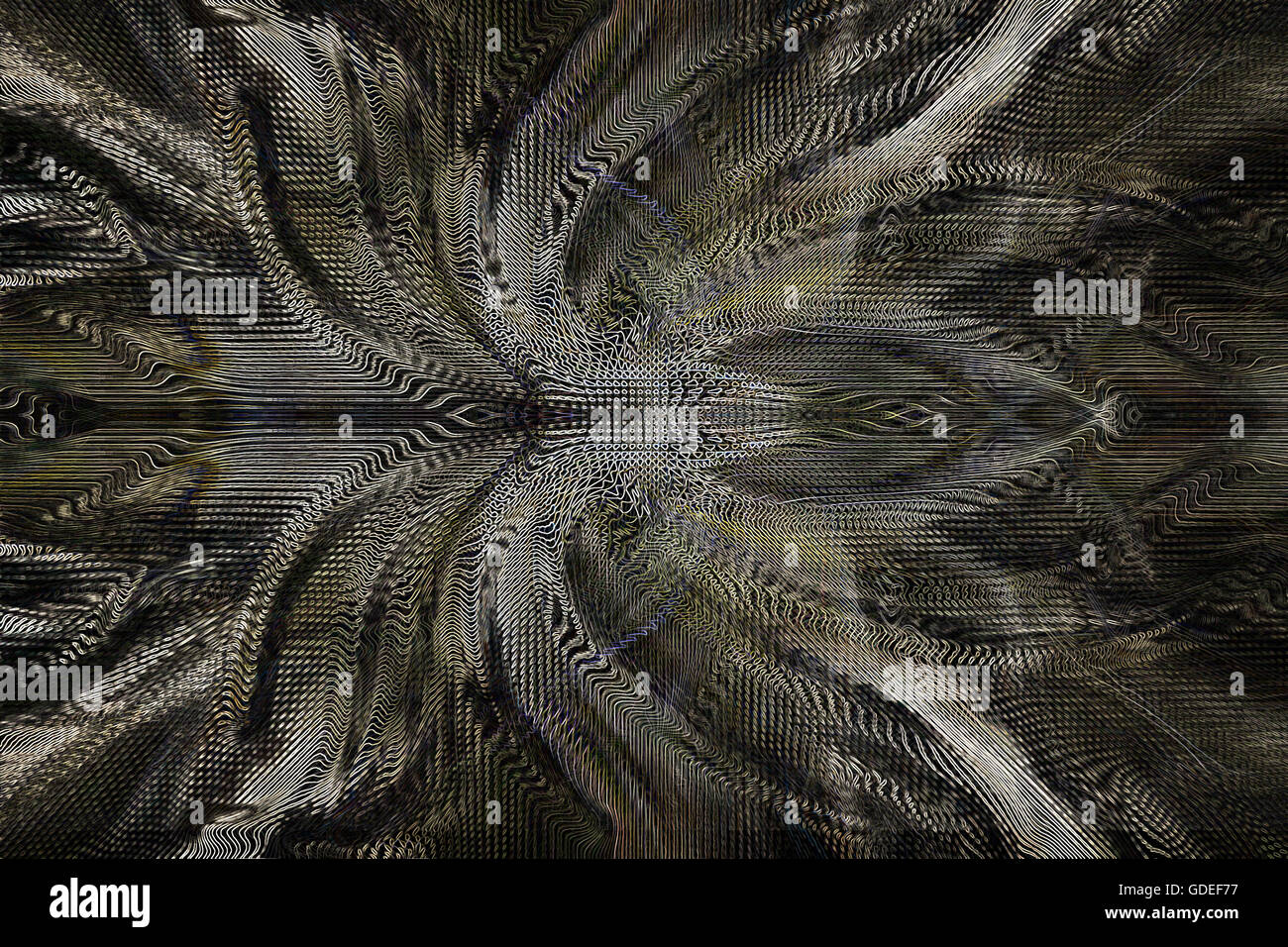 Texture fine line abstract insect or spider form on dark for mystery ...