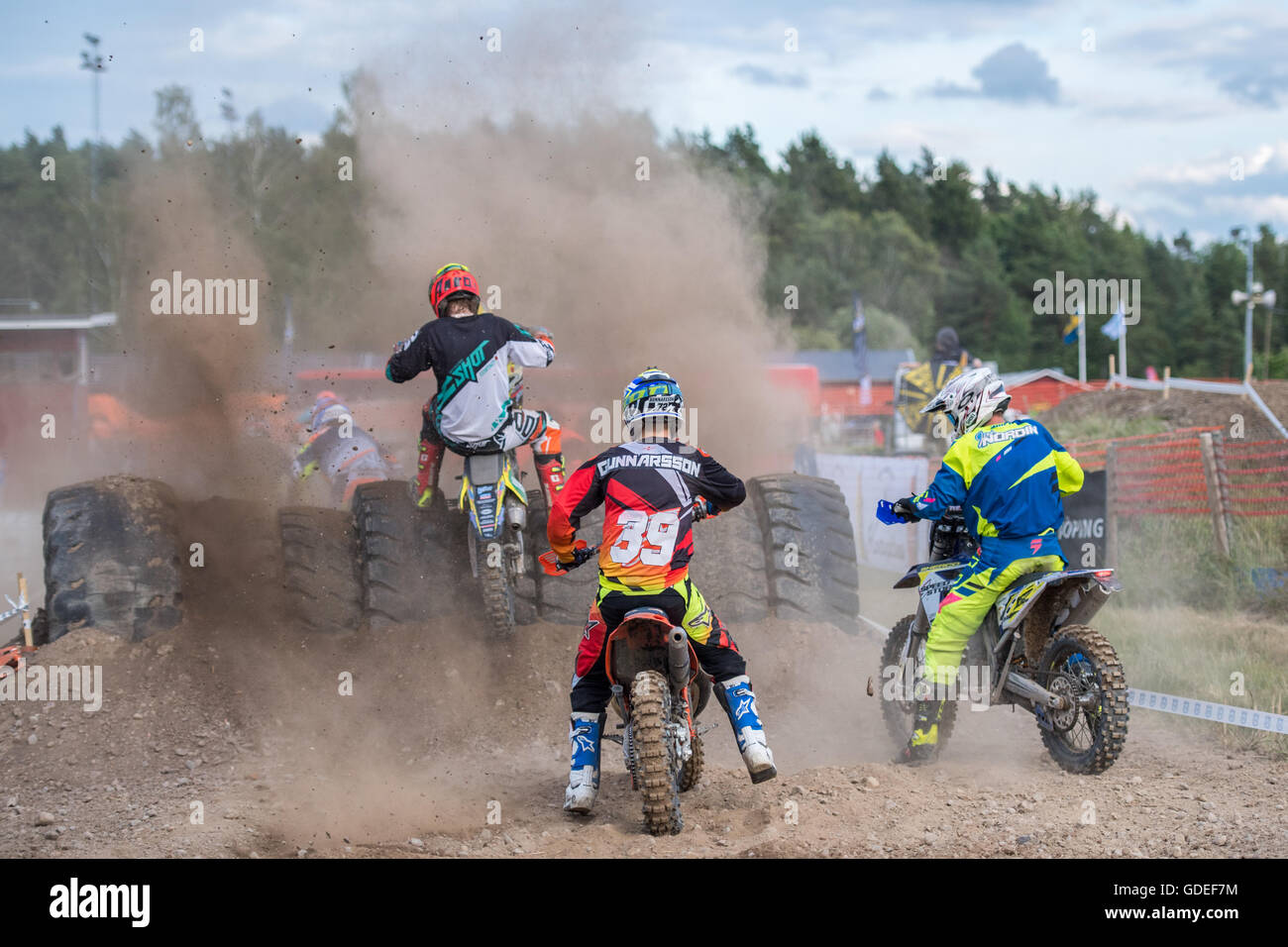 Swedish championship in Superenduro at Kråkvilan motor stadium in ...