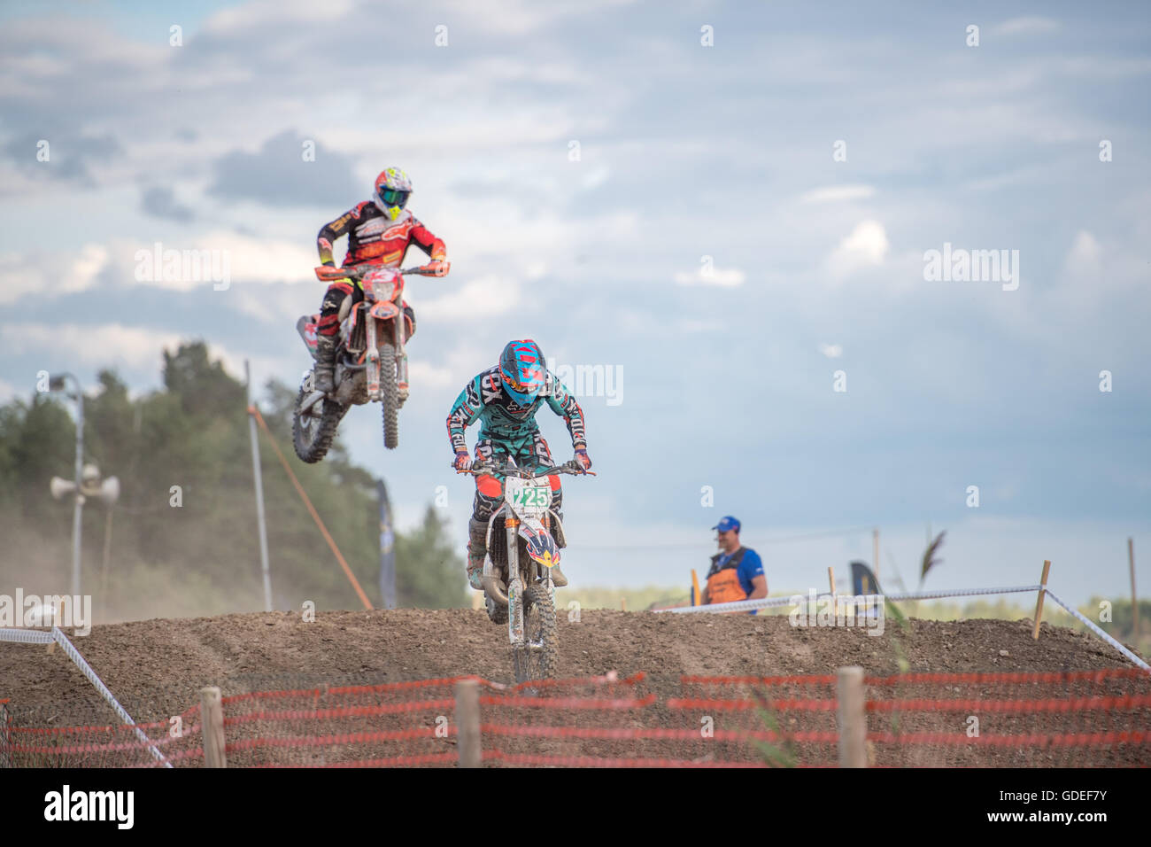 Swedish championship in Superenduro at Kråkvilan motor stadium in ...
