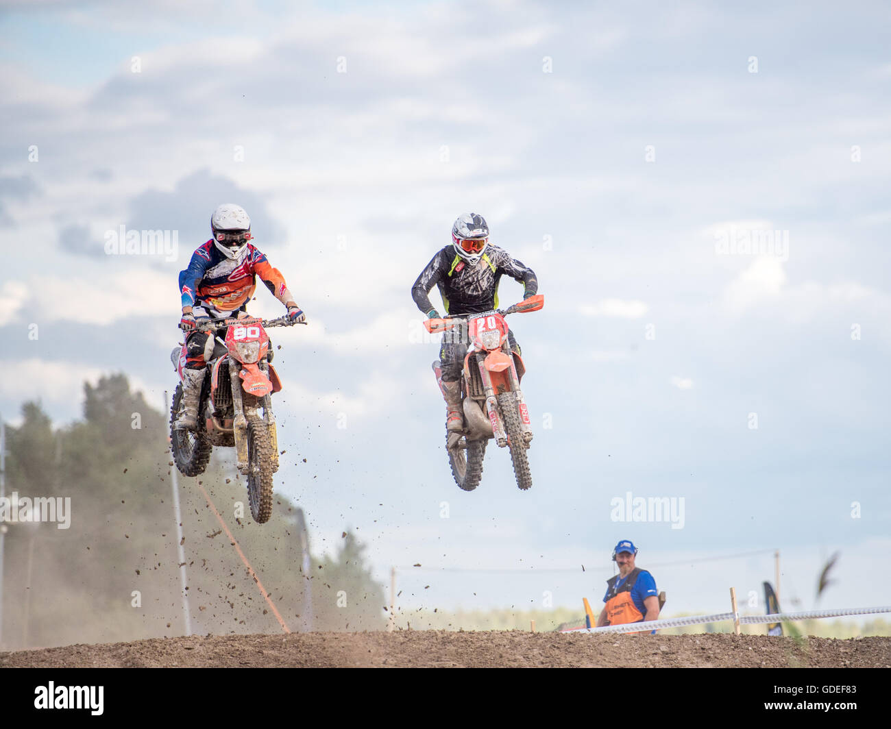 Swedish championship in Superenduro at Kråkvilan motor stadium in ...