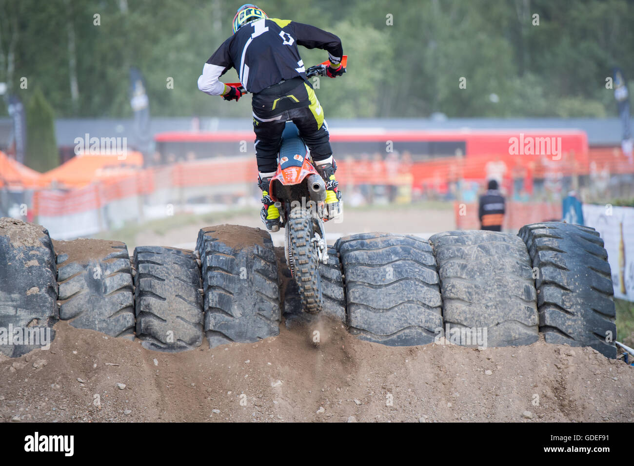 Swedish championship in Superenduro at Kråkvilan motor stadium in ...