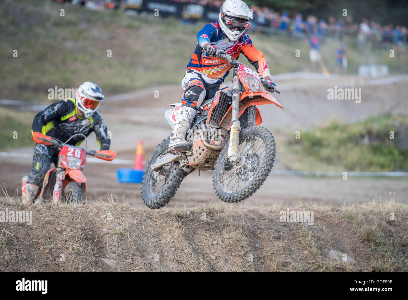 Swedish championship in Superenduro at Kråkvilan motor stadium in ...