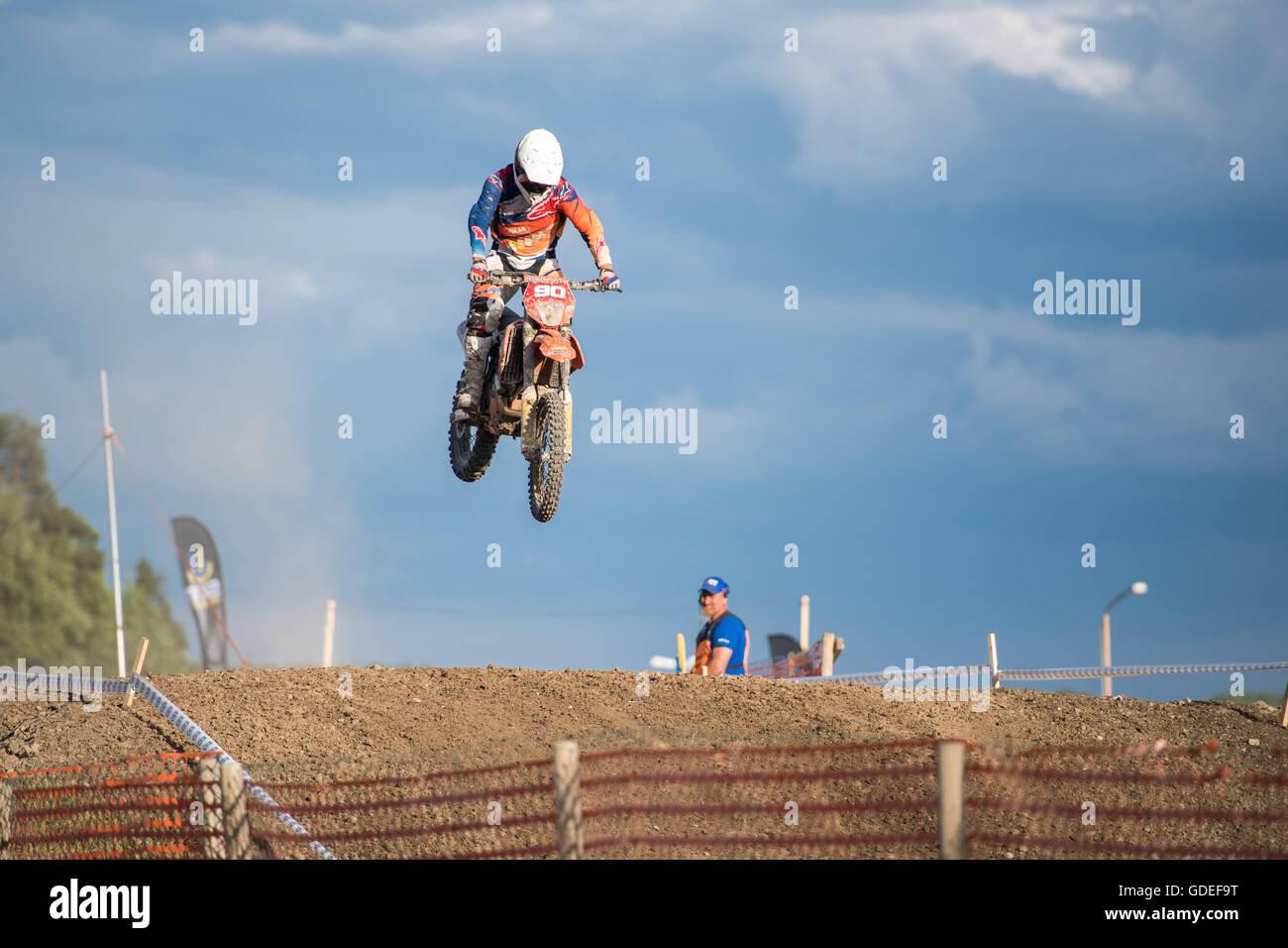 Swedish championship in Superenduro at Kråkvilan motor stadium in ...