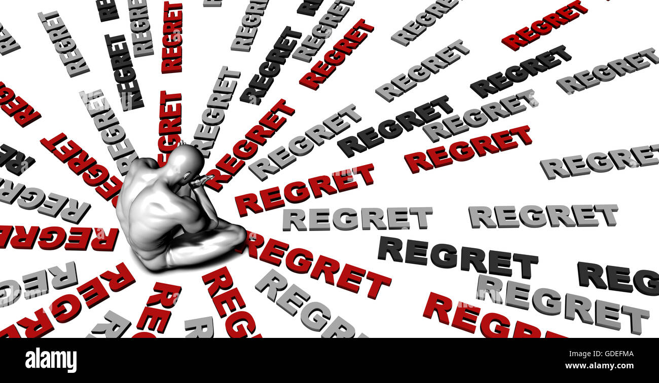 Suffering From Regret with a Victim Crying Male Stock Photo - Alamy