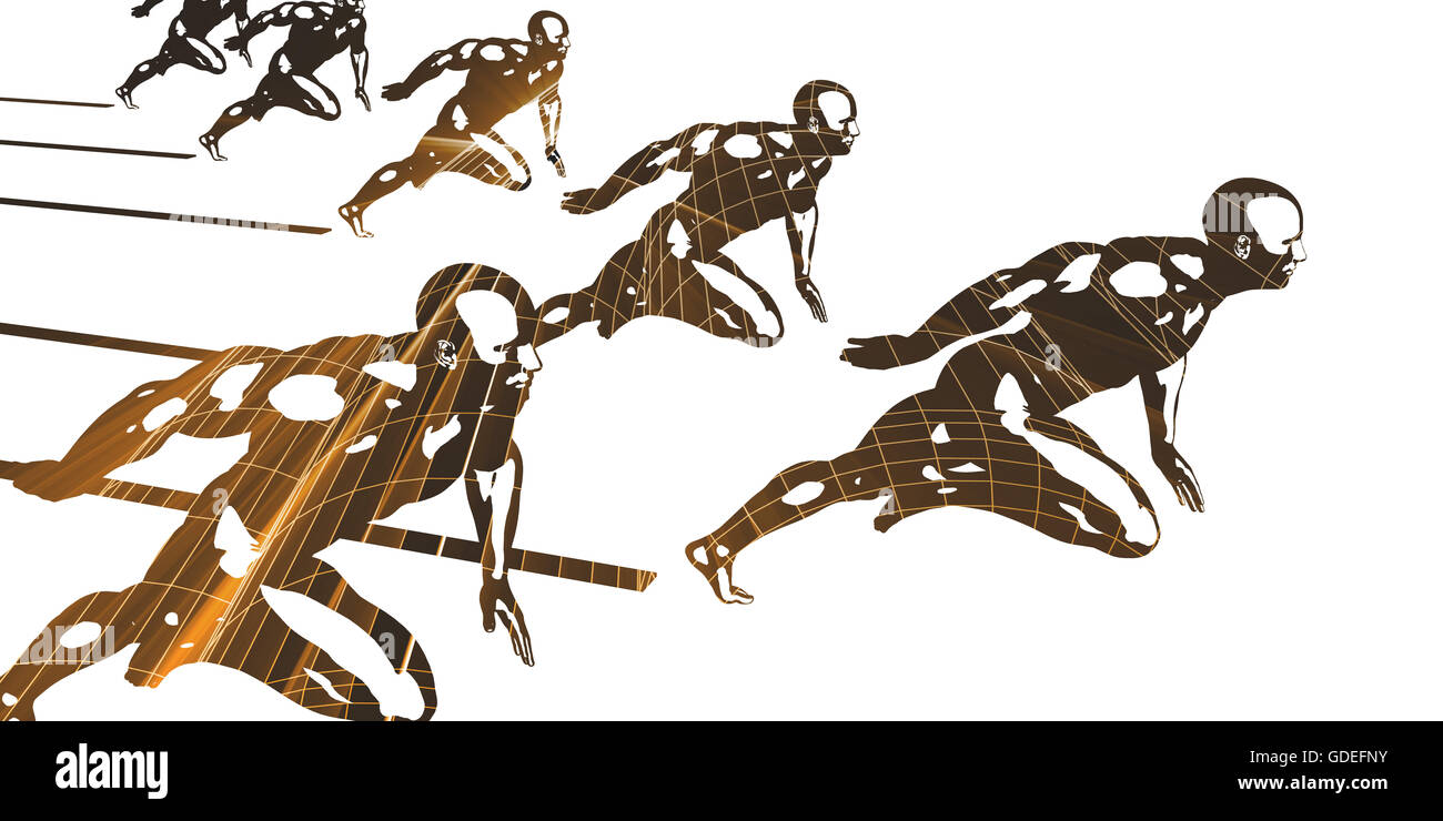 Race in progress hi-res stock photography and images - Alamy