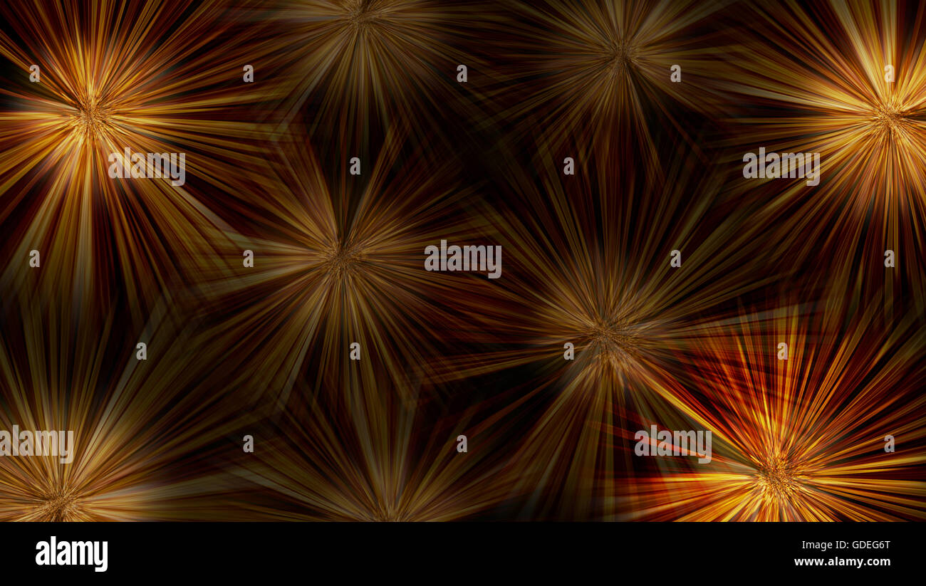 Classic vintage abstract golden firework glitter sparkle background ...