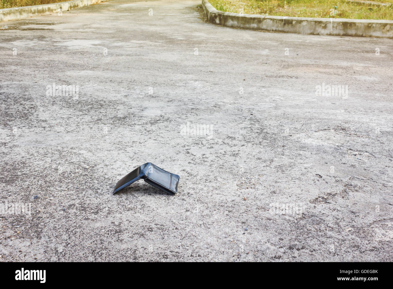 Lost Wallet On Road High Resolution Stock Photography and Images - Alamy