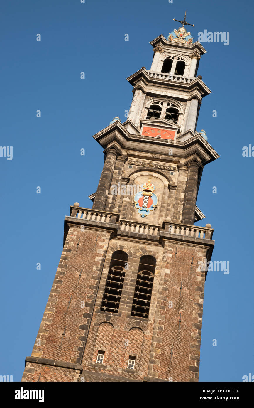 Westerkerk Church, Jordan District, Amsterdam, Holland Stock Photo - Alamy