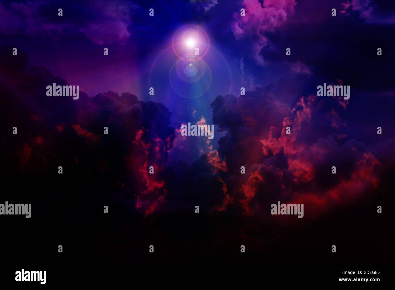 Light expel darkness concept background Stock Photo - Alamy