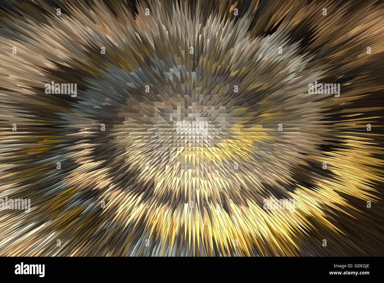 Wonderful twist brown and gold millennium abstract background Stock ...