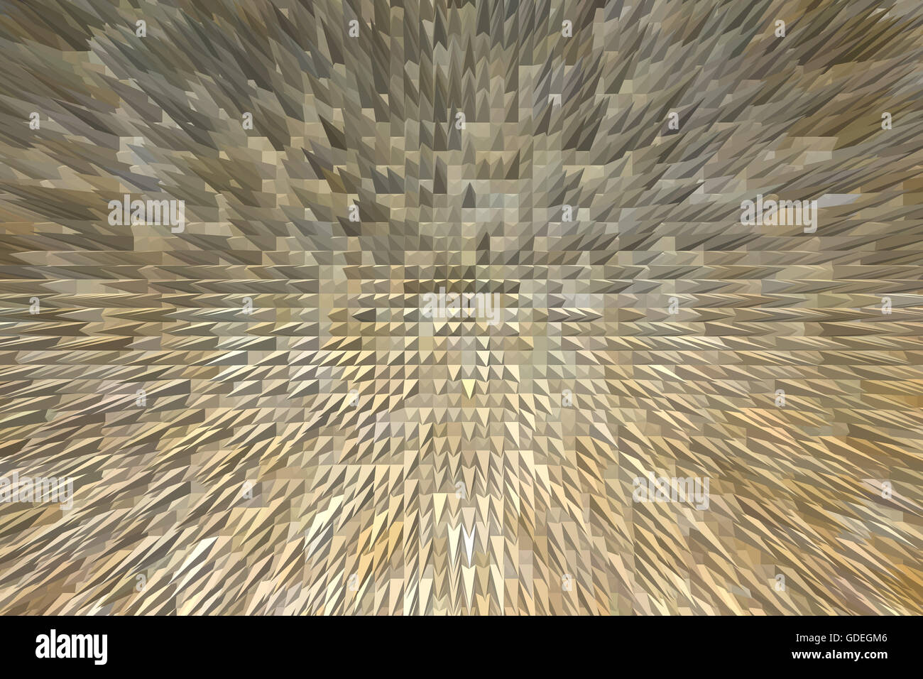Point and sharp shape abstract classic gold and cream background Stock ...