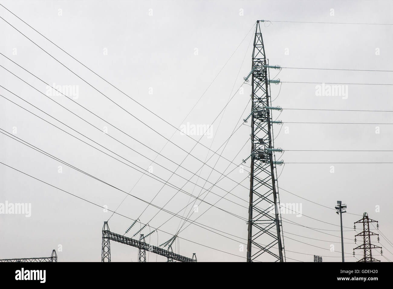 High tension wire hi-res stock photography and images - Alamy