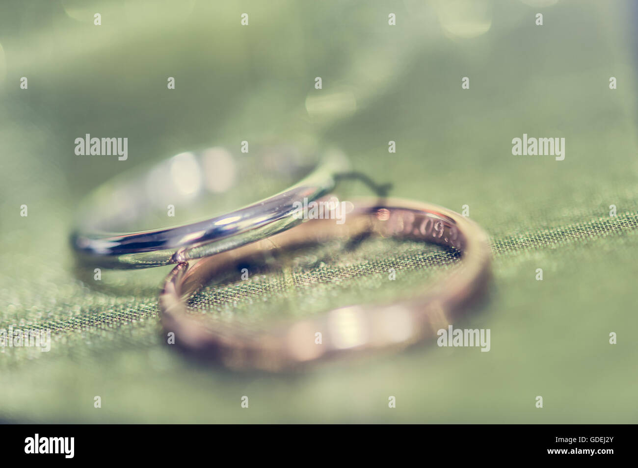 Focus on rings hi-res stock photography and images - Alamy